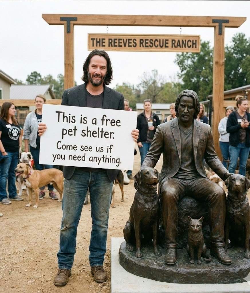 Beyond the Big Screen: Keanu Reeves Funds a 150-Acre Animal Sanctuary ...