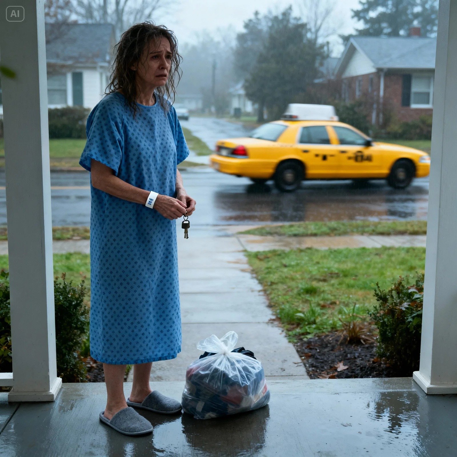 My son forgot to pick me up from the hospital, even after ten calls ...